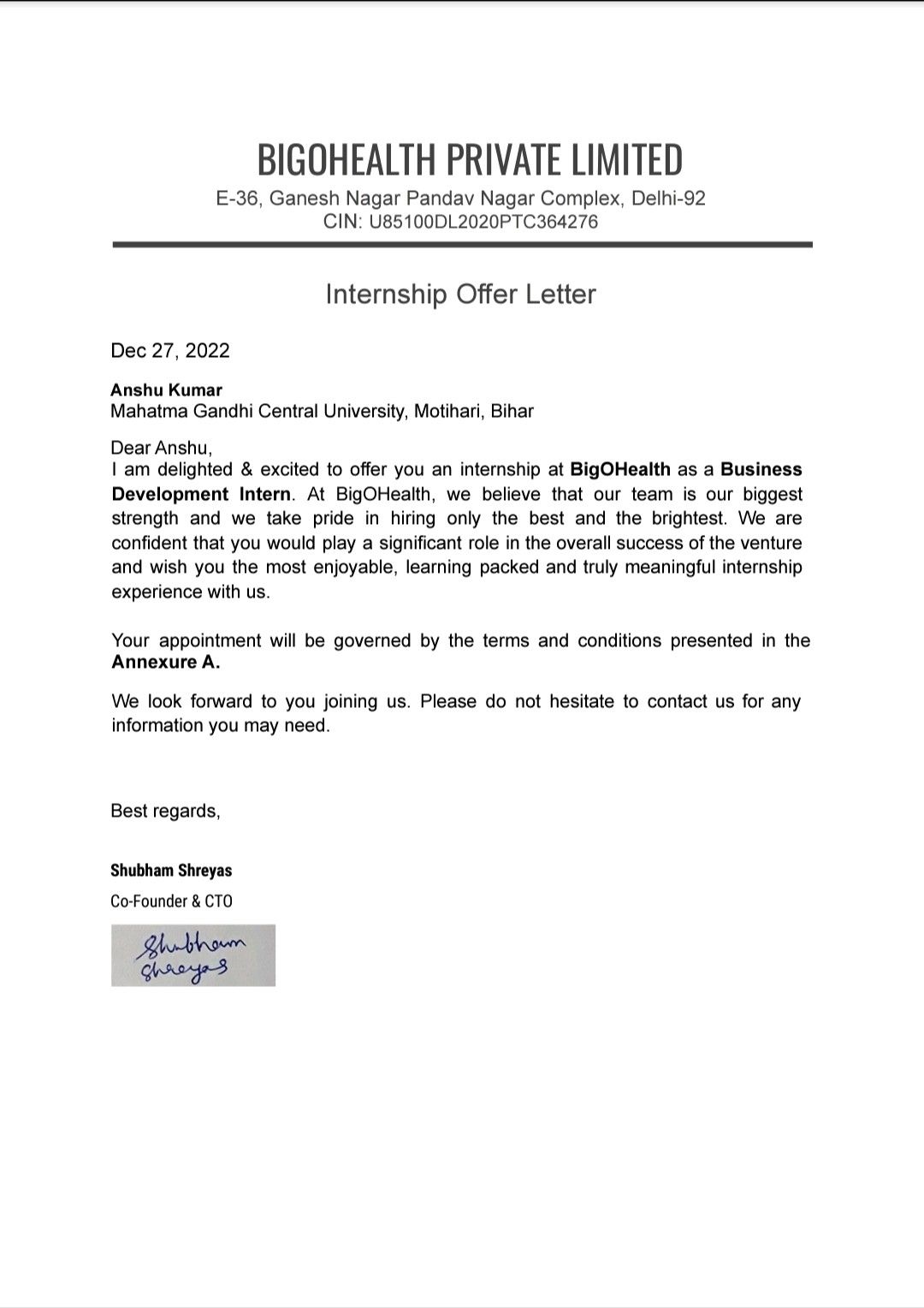 Anshu Kumar on LinkedIn: #connections #internship #thankyou # ... Anshu Kumar on LinkedIn: #connections #internship #thankyou # ...