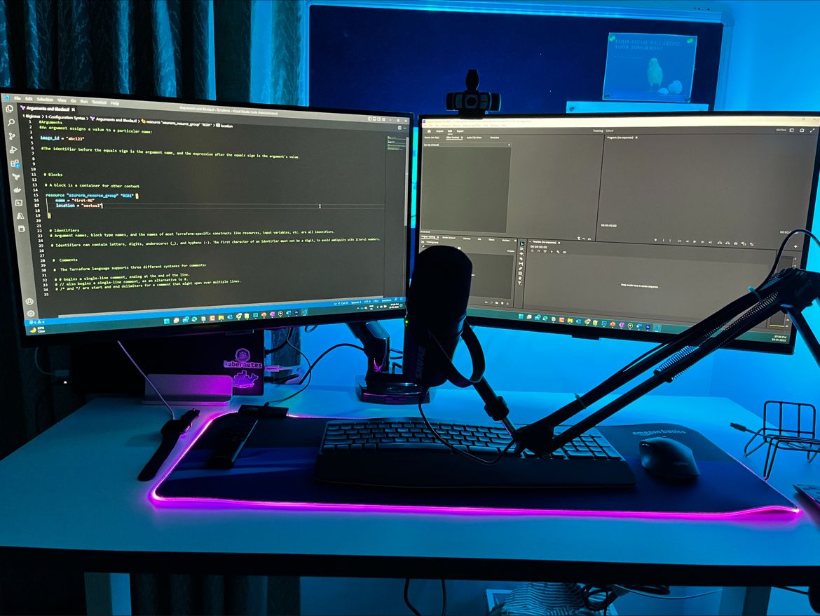Prashant Chirde on LinkedIn: #wfh #desksetup #workplace #azure Prashant Chirde on LinkedIn: #wfh #desksetup #workplace #azure