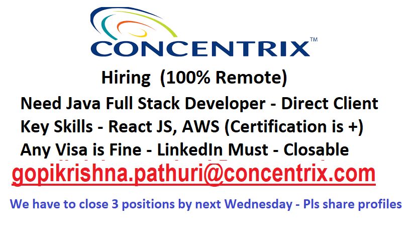 Gopi Krishna P. on LinkedIn: #javafullstackdeveloper #react #aws Gopi Krishna P. on LinkedIn: #javafullstackdeveloper #react #aws
