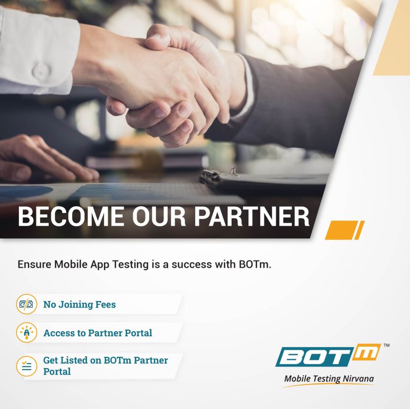 BOTm Testing on LinkedIn: Partner with BOTm and ensure Mobile ... BOTm Testing on LinkedIn: Partner with BOTm and ensure Mobile ...