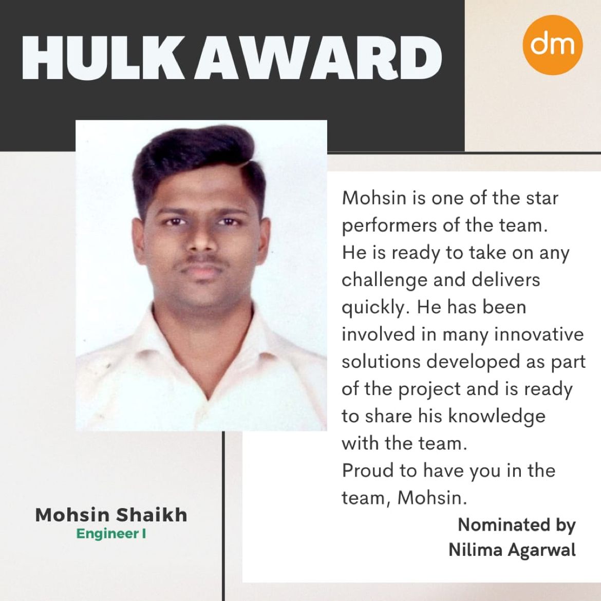 #opportunities #team | Mohsin Shaikh | 16 comments #opportunities #team | Mohsin Shaikh | 16 comments
