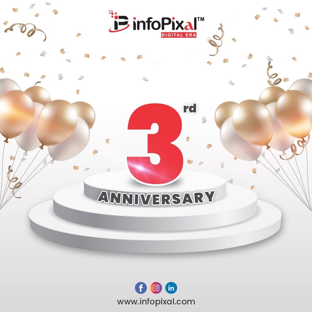 Sohil Khristi on LinkedIn: Happy 3rd anniversary infopixal Sohil Khristi on LinkedIn: Happy 3rd anniversary infopixal