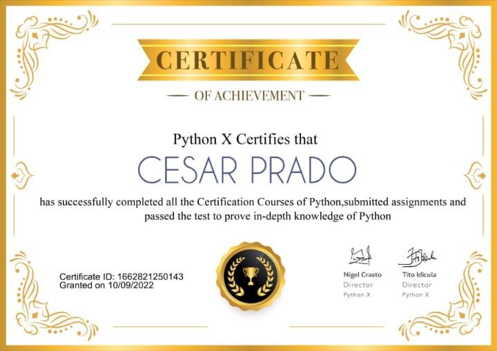 Cesar Prado on LinkedIn: #coding #programming #language #python Cesar Prado on LinkedIn: #coding #programming #language #python