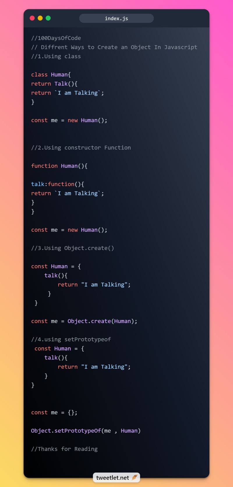 Himanshu Kumar Singh on LinkedIn: #100daysofcode #javascript #learncoding Himanshu Kumar Singh on LinkedIn: #100daysofcode #javascript #learncoding