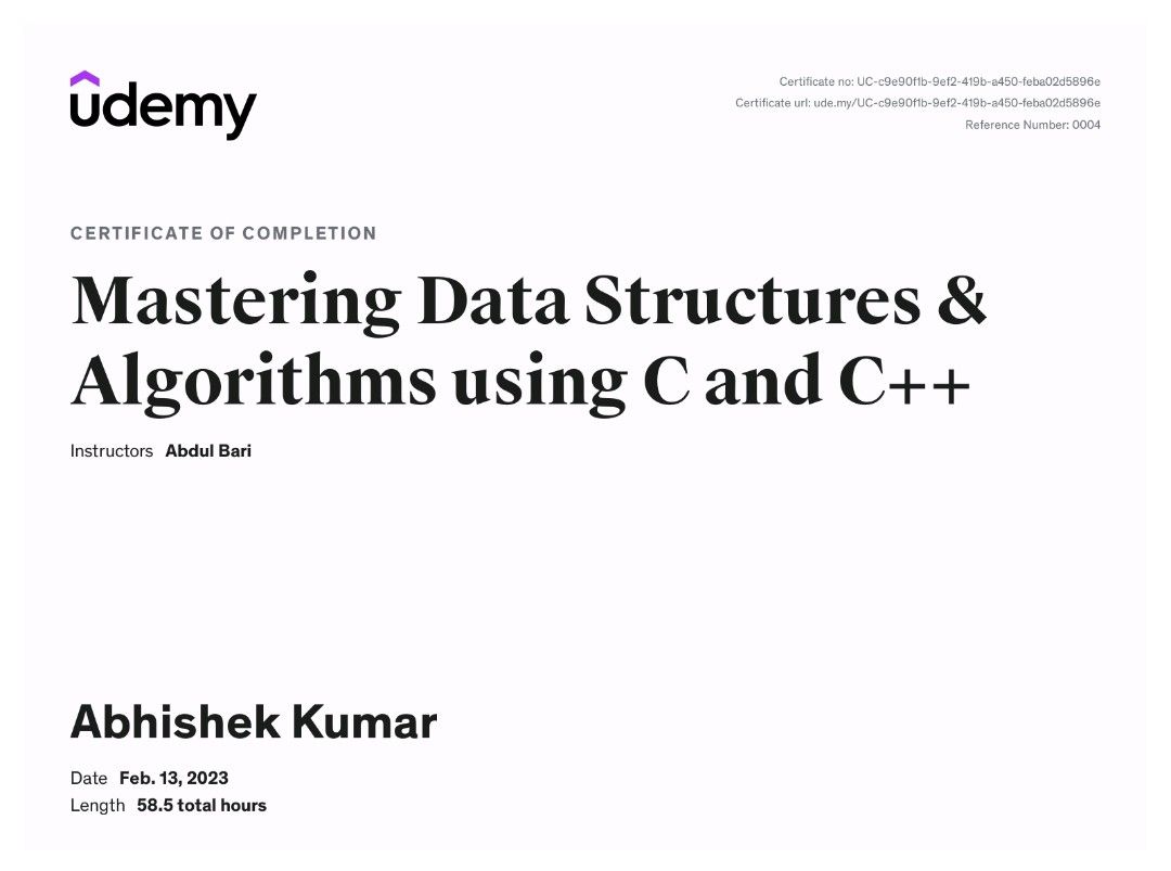 Abhishek Kumar on LinkedIn: #datastructures #algorithms #programming # ... Abhishek Kumar on LinkedIn: #datastructures #algorithms #programming # ...