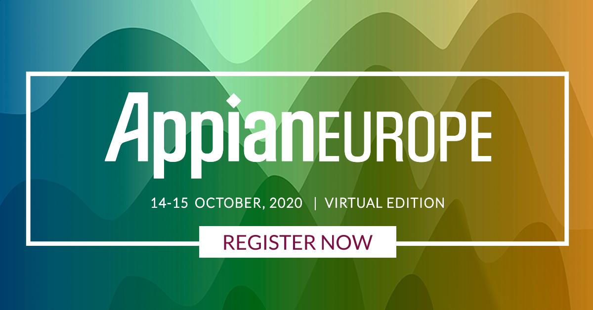 Appian Corporation on LinkedIn: #appianeurope20 #lowcode Appian Corporation on LinkedIn: #appianeurope20 #lowcode