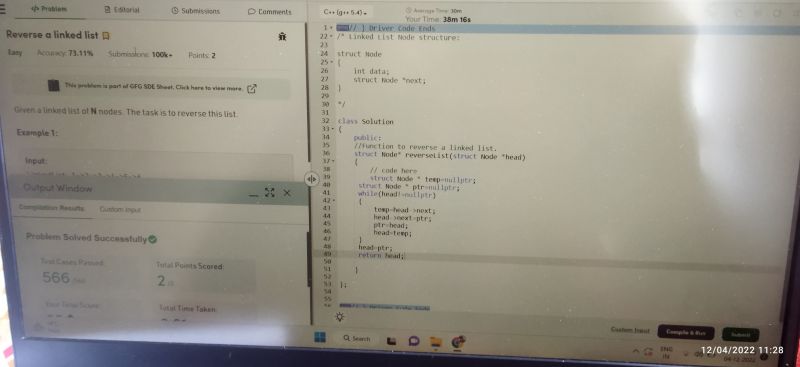#gfg #30daysofcodechallenge #leetcode | Saurav kumar #gfg #30daysofcodechallenge #leetcode | Saurav kumar