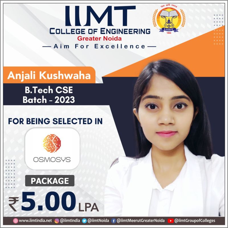 IIMT Group of Colleges on LinkedIn: #congratulations #placed #iimtian # ... IIMT Group of Colleges on LinkedIn: #congratulations #placed #iimtian # ...
