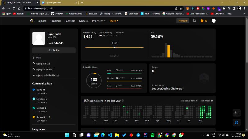 Rajan Patel on LinkedIn: #viratkohli #hundred #leetcode #leetcode # ... Rajan Patel on LinkedIn: #viratkohli #hundred #leetcode #leetcode # ...