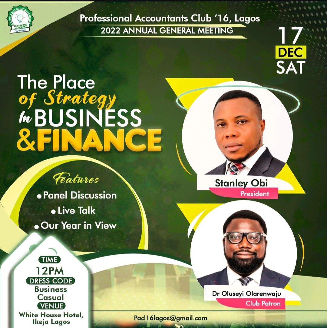 Stanley Obi BSc, MBA, ACA, AMNIM, MCIB posted on LinkedIn Stanley Obi BSc, MBA, ACA, AMNIM, MCIB posted on LinkedIn