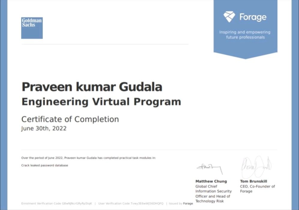 Praveen Kumar Gudala on LinkedIn: #virtualinternship #goldmansachs # ... Praveen Kumar Gudala on LinkedIn: #virtualinternship #goldmansachs # ...
