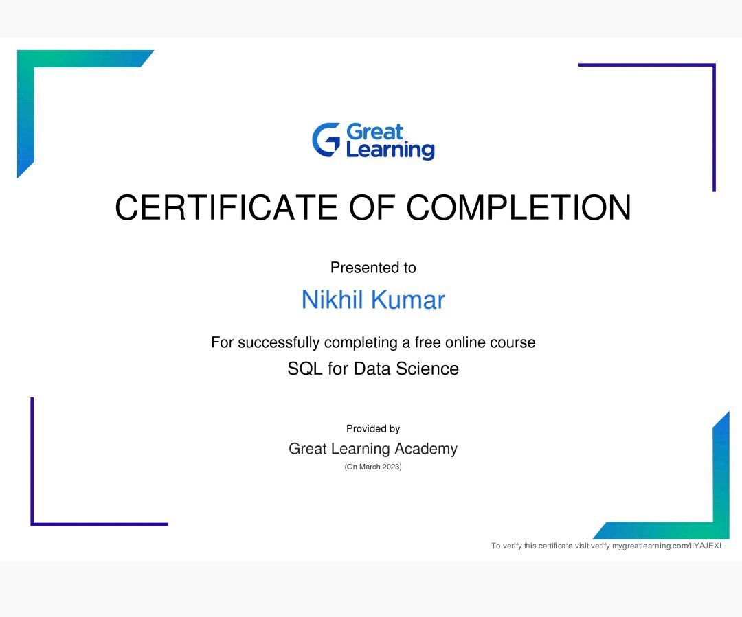 Nikhil Kumar posted on LinkedIn Nikhil Kumar posted on LinkedIn