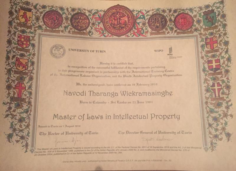 Navodi Wickramasinghe on LinkedIn: Finally received my LLM in ... Navodi Wickramasinghe on LinkedIn: Finally received my LLM in ...