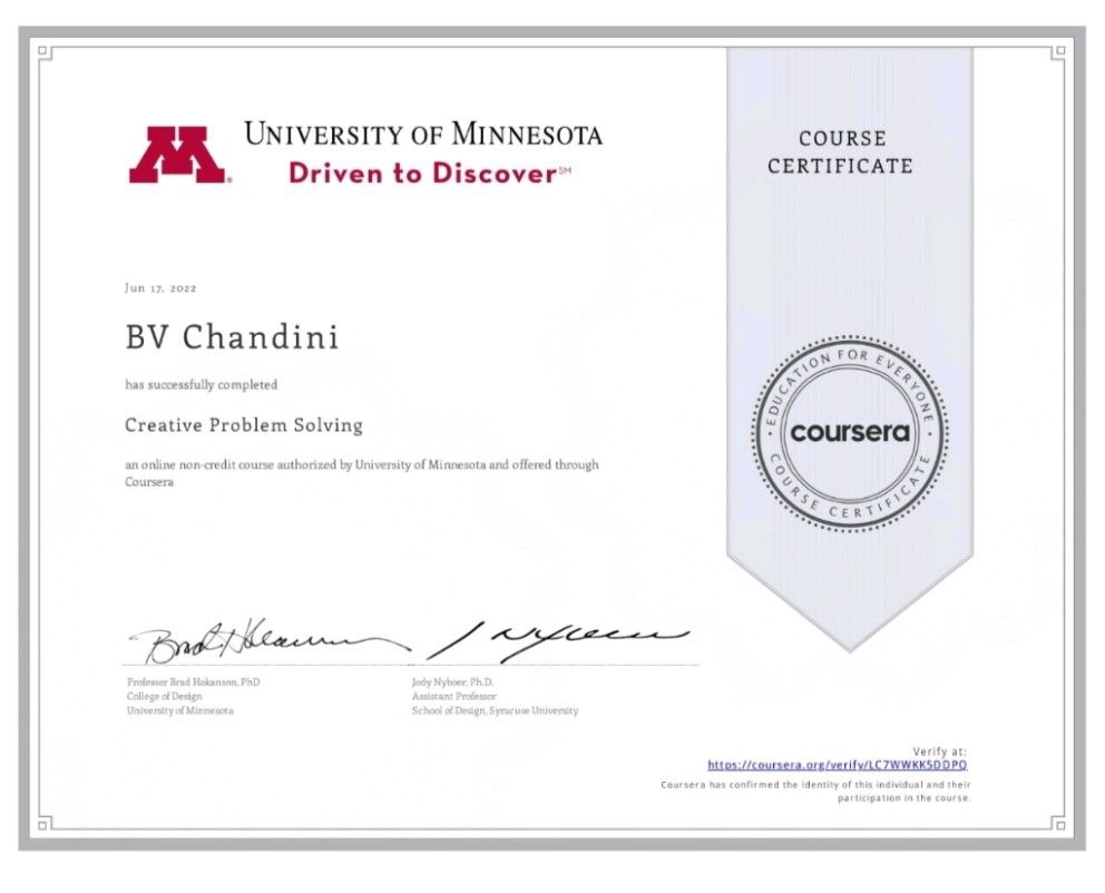BV Chandini on LinkedIn: #problemsolving #creativeproblemsolving # ... BV Chandini on LinkedIn: #problemsolving #creativeproblemsolving # ...