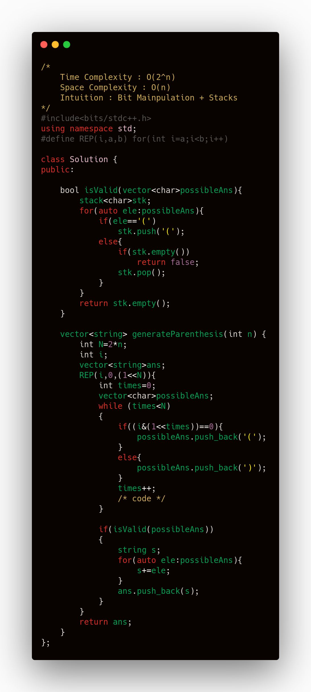 Siddharth Raja on LinkedIn: LeetCode Medium problem today Generate ... Siddharth Raja on LinkedIn: LeetCode Medium problem today Generate ...