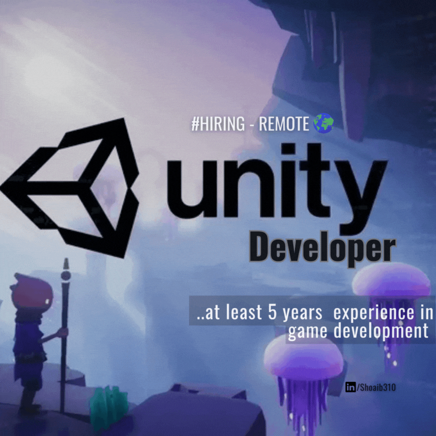 Shoaib Q. on LinkedIn: #hiring #gamedeveloper #mmorpg #unity Shoaib Q. on LinkedIn: #hiring #gamedeveloper #mmorpg #unity