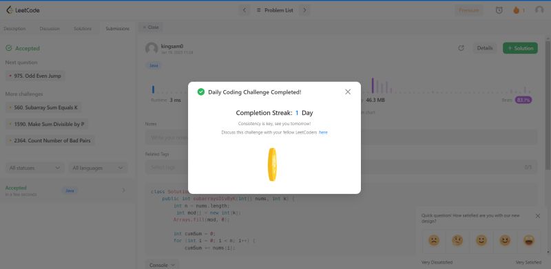 Ankit Mandal on LinkedIn: #grinding #leetcode #dsa #java Ankit Mandal on LinkedIn: #grinding #leetcode #dsa #java