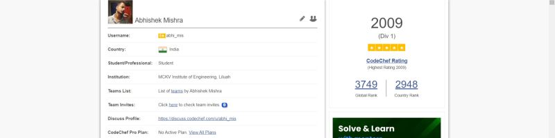 Abhishek Mishra on LinkedIn: #codechef #share #cpp # ... Abhishek Mishra on LinkedIn: #codechef #share #cpp # ...