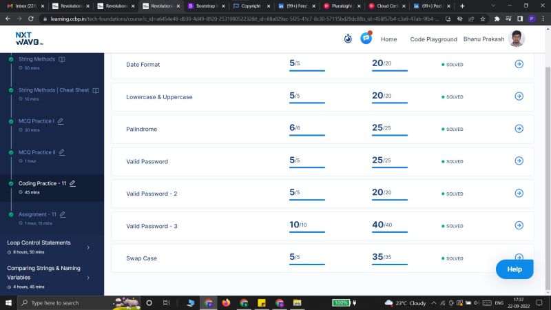 Bhanu Prakash on LinkedIn: #day24 #coding #codingchallenge # ... Bhanu Prakash on LinkedIn: #day24 #coding #codingchallenge # ...