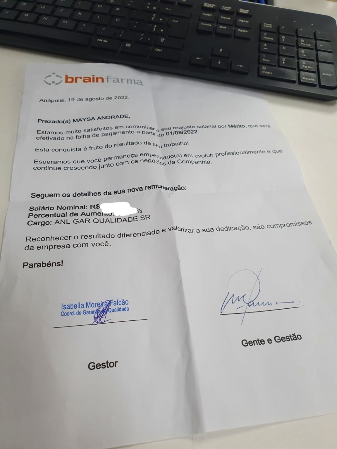 Maysa Andrade no LinkedIn: Muito feliz com este reconhecimento por ... Maysa Andrade no LinkedIn: Muito feliz com este reconhecimento por ...