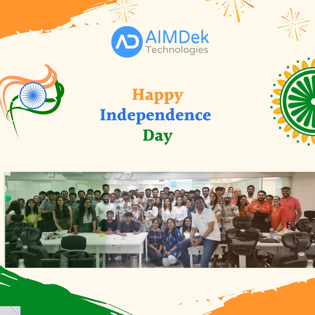 AIMDek Technologies Inc. on LinkedIn: #aimdek #independenceday #it # ... AIMDek Technologies Inc. on LinkedIn: #aimdek #independenceday #it # ...