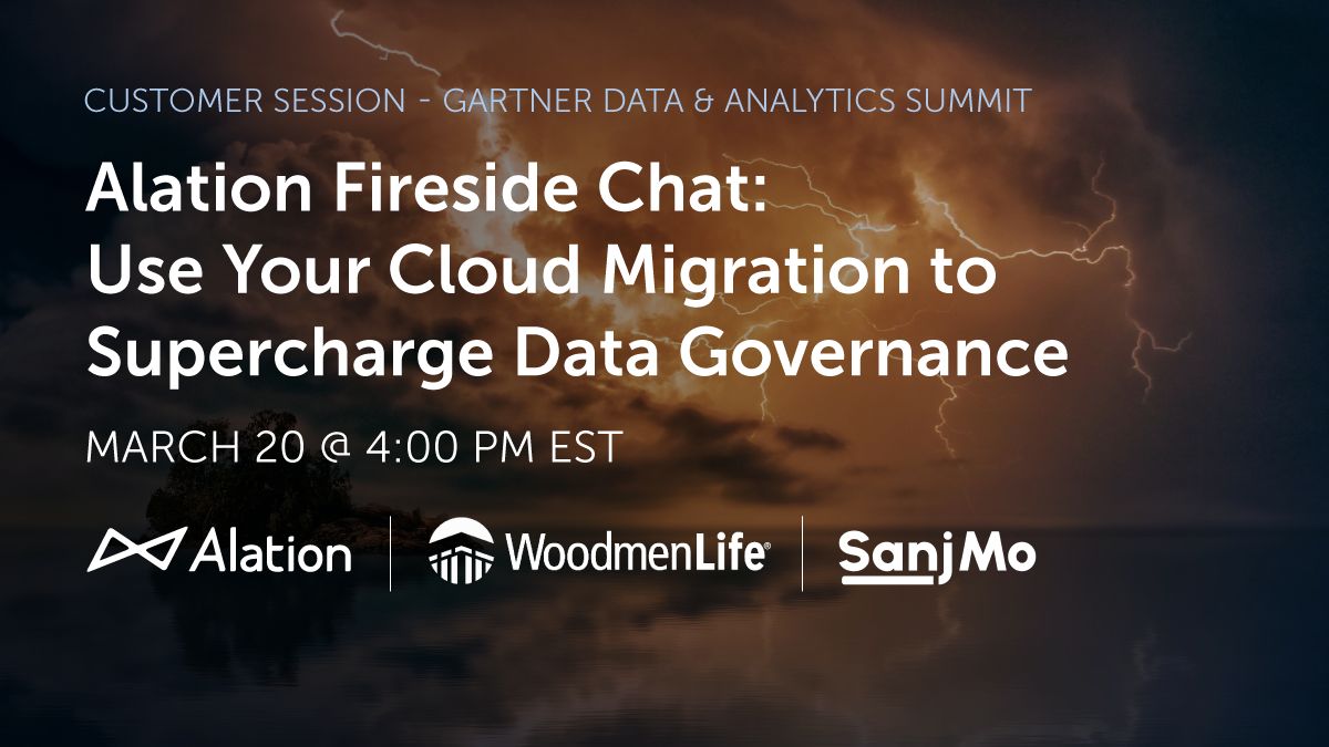 Alation on LinkedIn: #cloudmigration #gartnerda #alationcustomers # ... Alation on LinkedIn: #cloudmigration #gartnerda #alationcustomers # ...