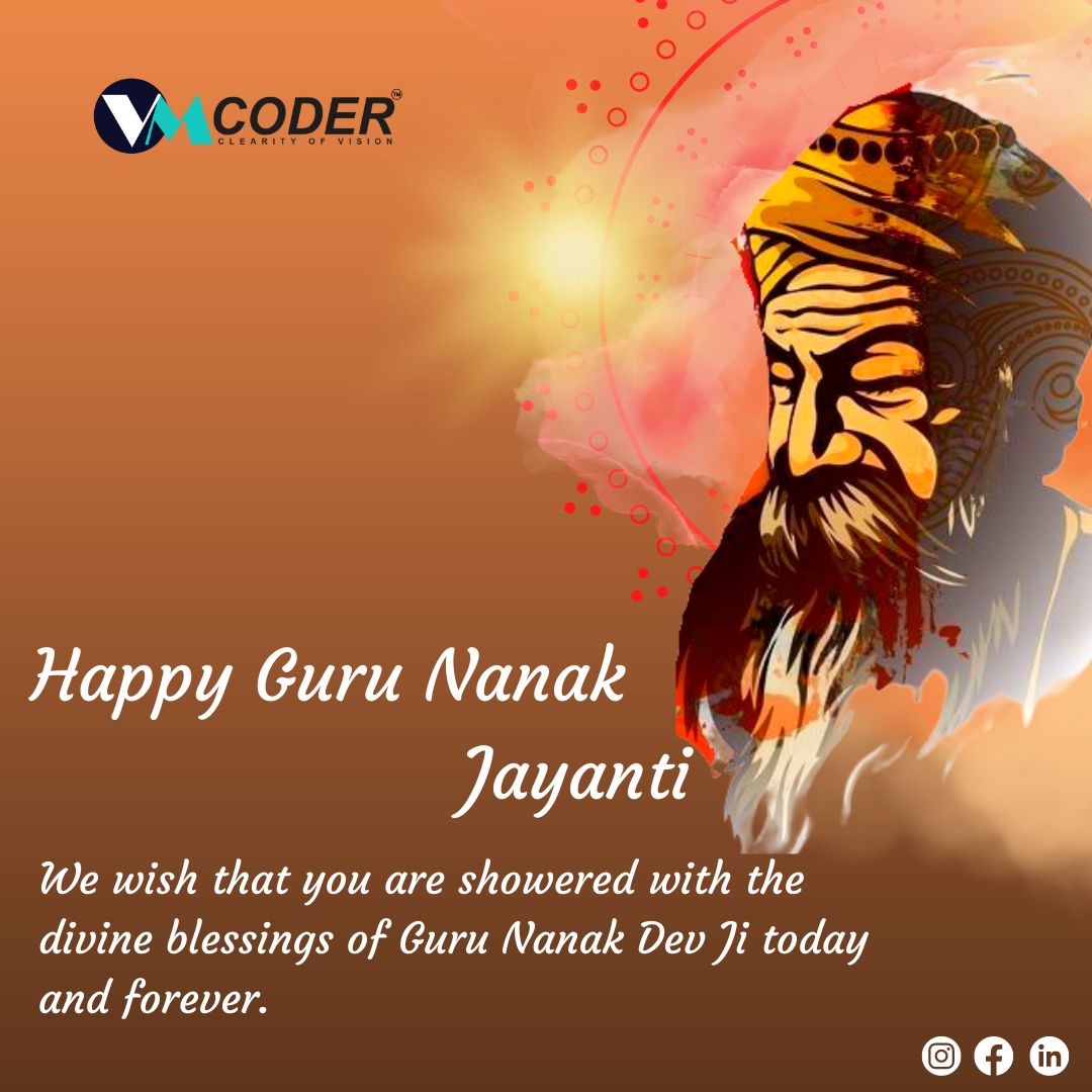 Happy Guru Nanak Jayanti😇 | VM CODER TECHNOLOGY Happy Guru Nanak Jayanti😇 | VM CODER TECHNOLOGY