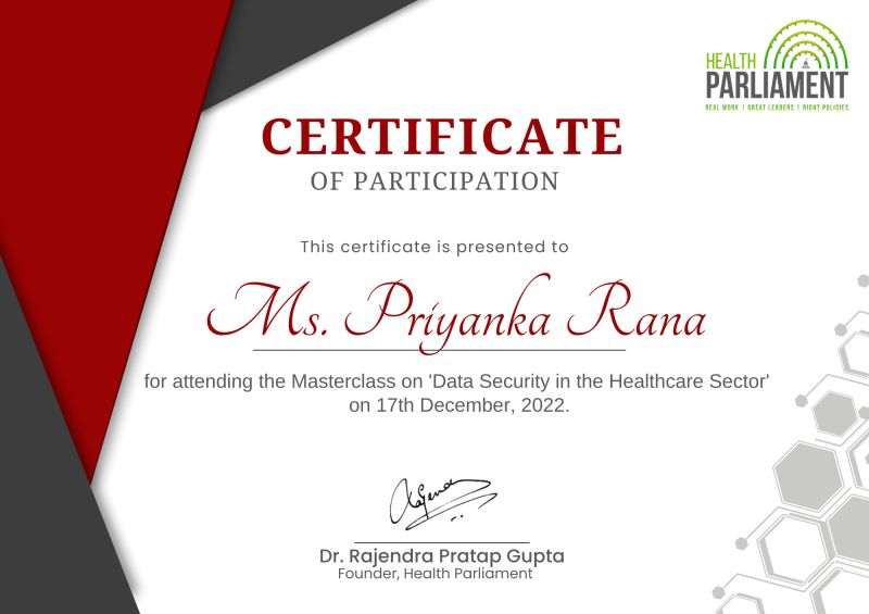 Priyanka Rana on LinkedIn: #datasecurity #healthcaresector Priyanka Rana on LinkedIn: #datasecurity #healthcaresector