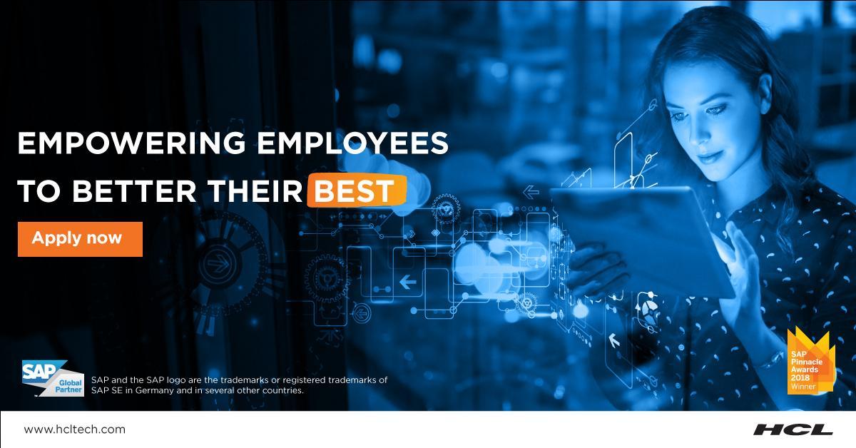 HCLTech on LinkedIn: Careers in SAP America | HCL Technologies HCLTech on LinkedIn: Careers in SAP America | HCL Technologies