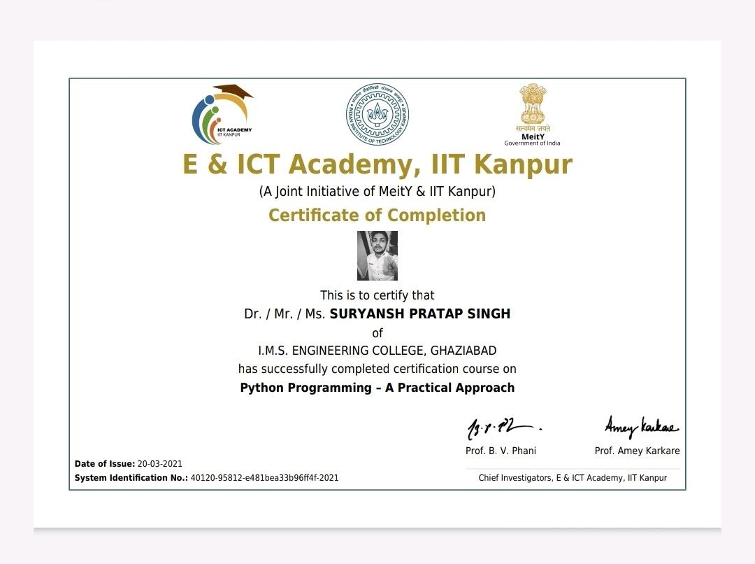 Suryansh Pratap Singh on LinkedIn: #coding #pythonprogramming # ... Suryansh Pratap Singh on LinkedIn: #coding #pythonprogramming # ...