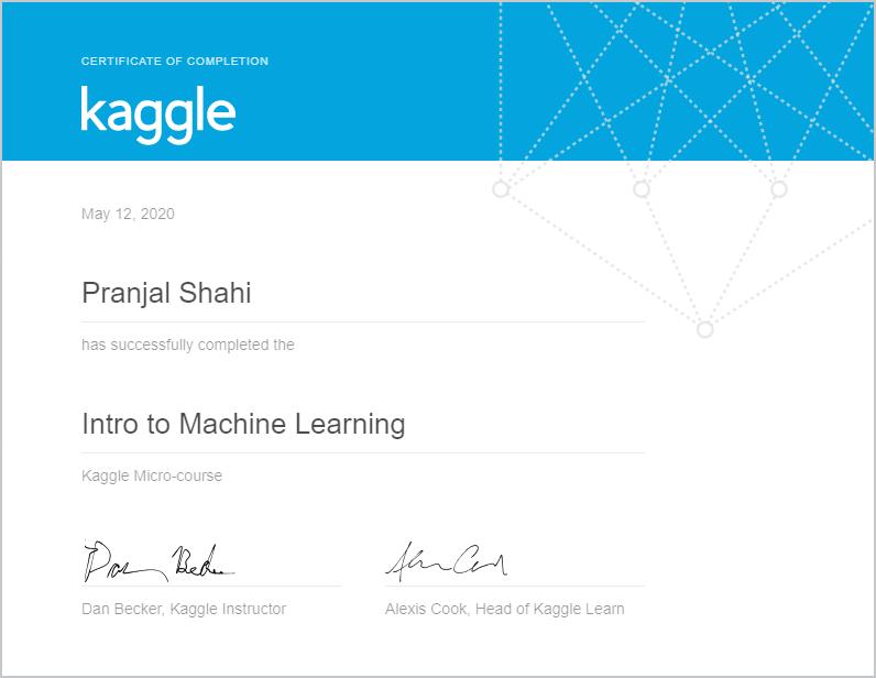 Pranjal Shahi on LinkedIn: #kaggle #python #deeplearning #ai # ... Pranjal Shahi on LinkedIn: #kaggle #python #deeplearning #ai # ...