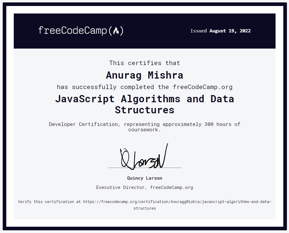Anurag Mishra on LinkedIn: #programming #javascript #algorithms # ... Anurag Mishra on LinkedIn: #programming #javascript #algorithms # ...