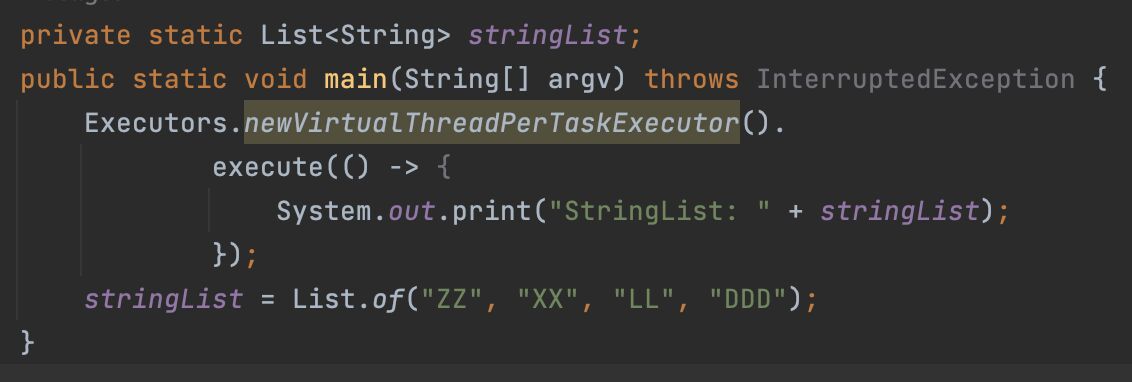 Working on a Java book and writing about threads... Ran into a ... Working on a Java book and writing about threads... Ran into a ...