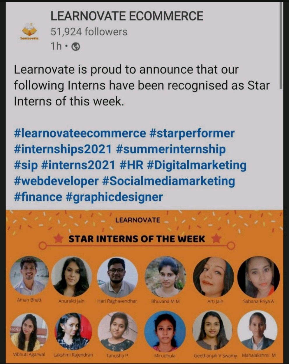 Lakshmi Rajendran on LinkedIn: #thankyou #intern #summerinternship # ... Lakshmi Rajendran on LinkedIn: #thankyou #intern #summerinternship # ...