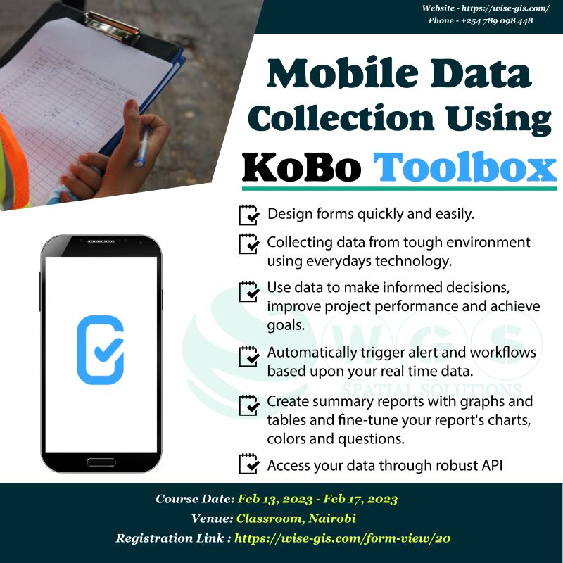 WiseGIS Spatial Solutions Ltd. on LinkedIn: #kobo #training #africa # ... WiseGIS Spatial Solutions Ltd. on LinkedIn: #kobo #training #africa # ...