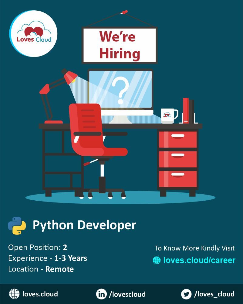 Rashmi Mishra on LinkedIn: #python #developer #interns Rashmi Mishra on LinkedIn: #python #developer #interns