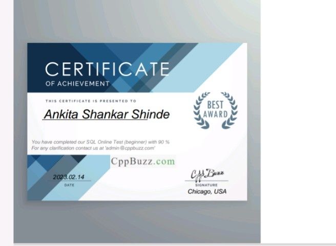 Ankita Shinde on LinkedIn: #mysql Ankita Shinde on LinkedIn: #mysql