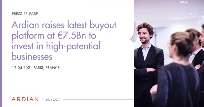 Ardian on LinkedIn: Ardian raises latest buyout platform at €7.5Bn to ... Ardian on LinkedIn: Ardian raises latest buyout platform at €7.5Bn to ...
