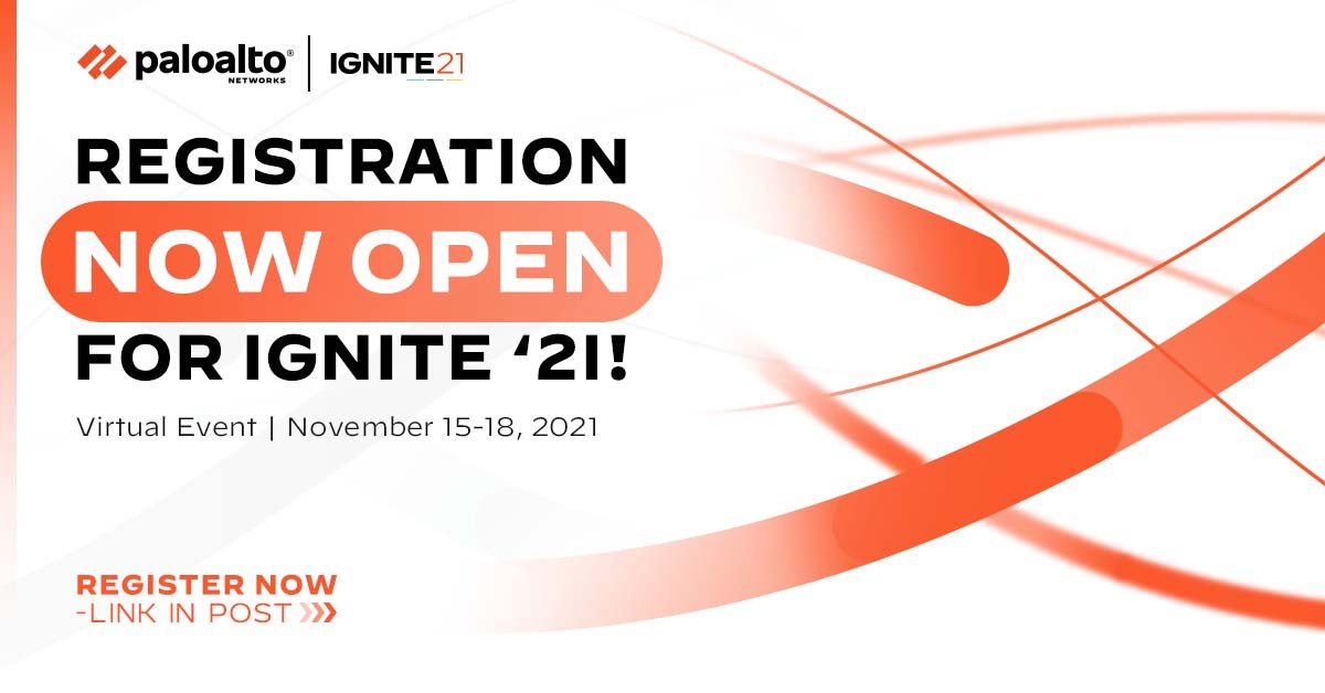 Palo Alto Networks - Ignite | Robert Fields Palo Alto Networks - Ignite | Robert Fields