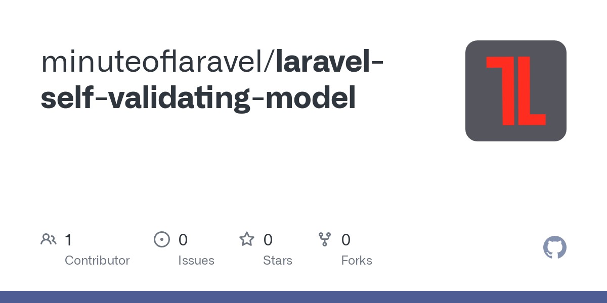 Laravel News on LinkedIn: Laravel Self-Validating Model Laravel News on LinkedIn: Laravel Self-Validating Model