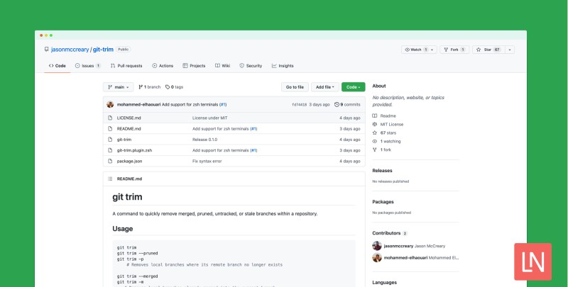 Laravel News on LinkedIn: Manage Git Branches with git-trim Laravel News on LinkedIn: Manage Git Branches with git-trim