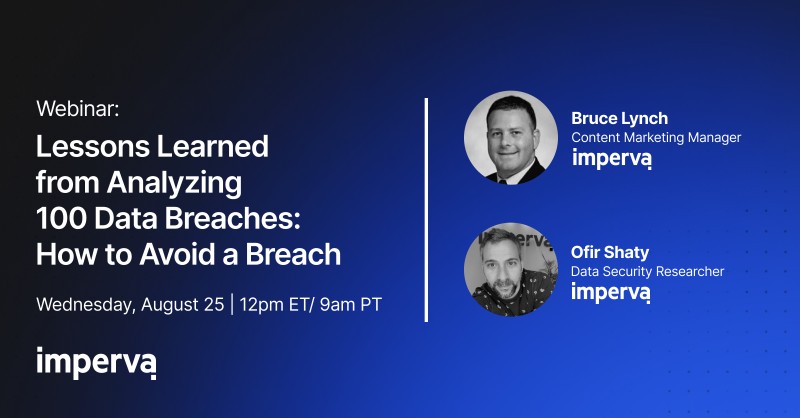 Imperva on LinkedIn: Lessons Learned from Analyzing 100 Data Breaches ... Imperva on LinkedIn: Lessons Learned from Analyzing 100 Data Breaches ...