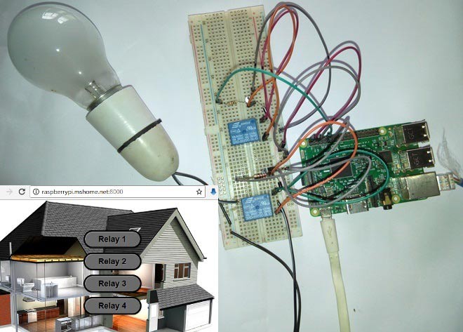 IoT based Web Controlled Home Automation using Raspberry Pi | CircuitDigest IoT based Web Controlled Home Automation using Raspberry Pi | CircuitDigest