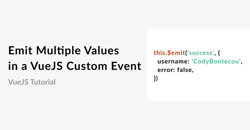 Vue.js Developers on LinkedIn: Use a VueJS's custom event to emit ... Vue.js Developers on LinkedIn: Use a VueJS's custom event to emit ...