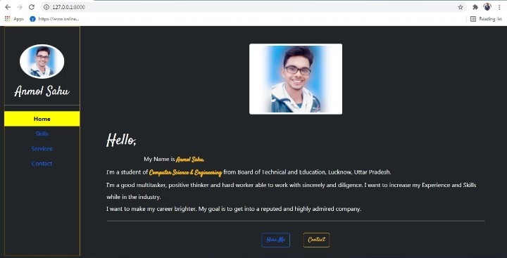 Anmol Sahu on LinkedIn: #resume #project #django Anmol Sahu on LinkedIn: #resume #project #django