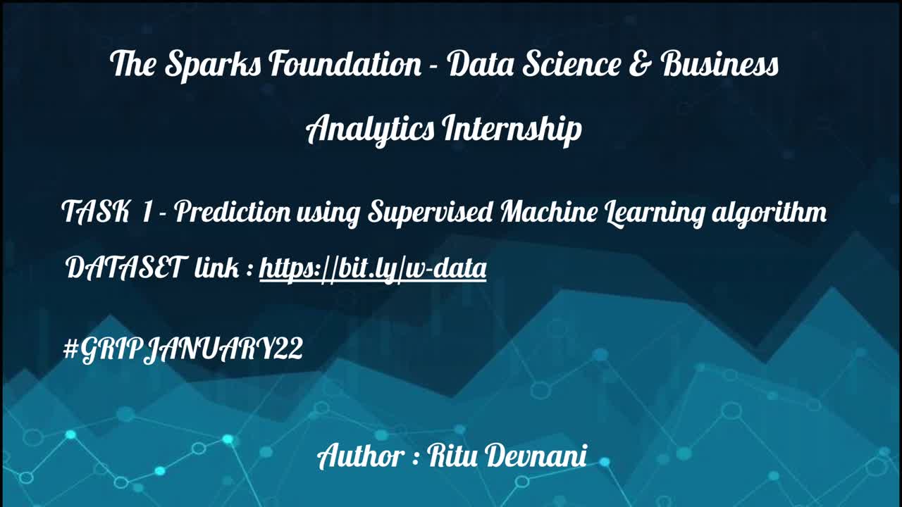 Ritu Devnani on LinkedIn: #task1 #gripjanuary22 #task1 #datascience # ... Ritu Devnani on LinkedIn: #task1 #gripjanuary22 #task1 #datascience # ...