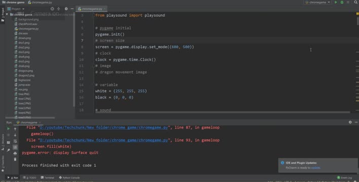 Sahil Kumar on LinkedIn: #trexgame #chromegame #python #pygame # ... Sahil Kumar on LinkedIn: #trexgame #chromegame #python #pygame # ...
