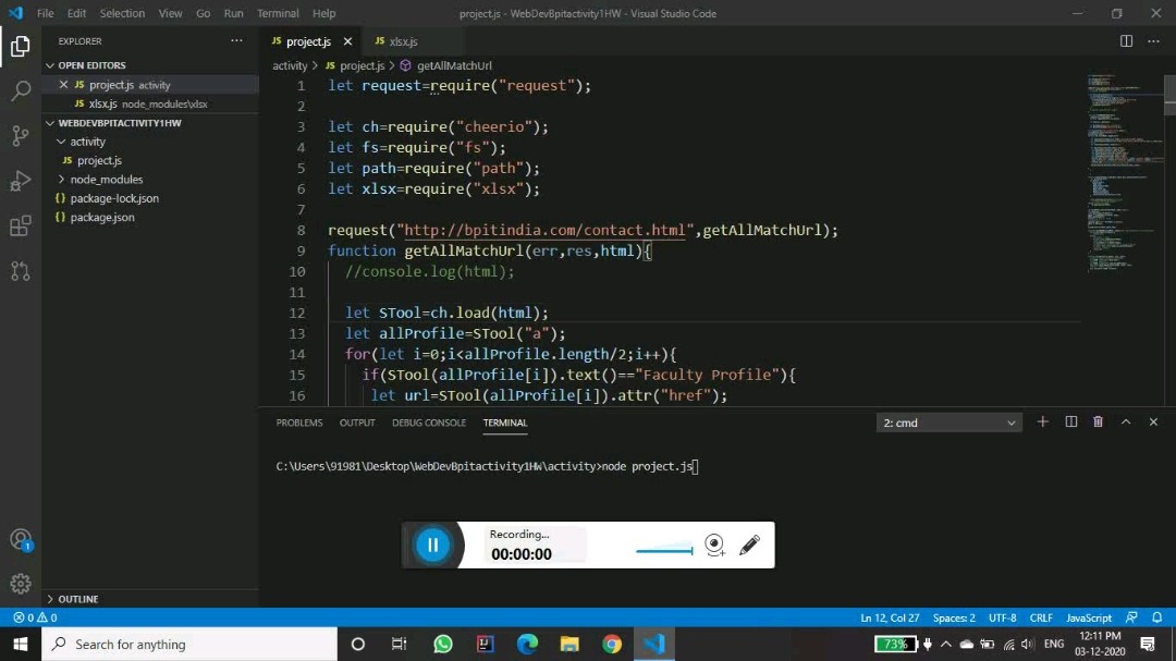 Vansh Gupta on LinkedIn: #javascript #webscraping #coding #developer Vansh Gupta on LinkedIn: #javascript #webscraping #coding #developer