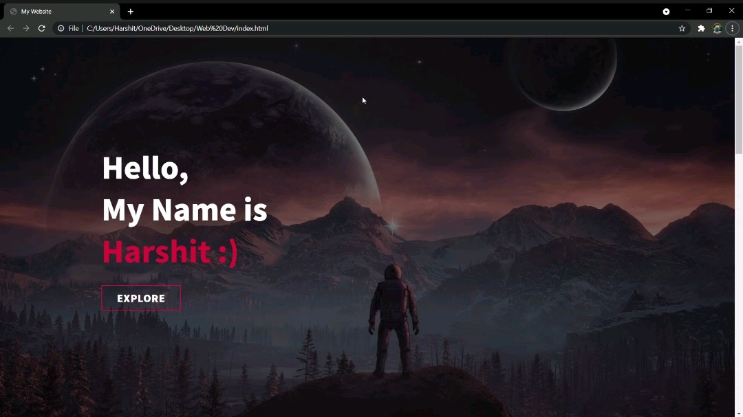 Harshit Shukla on LinkedIn: #webdevelopment #portfolio #htmlcss #javascript Harshit Shukla on LinkedIn: #webdevelopment #portfolio #htmlcss #javascript