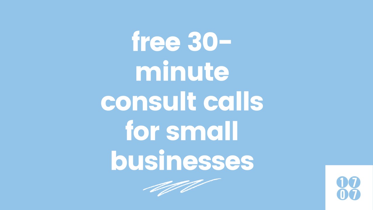 Wyatt Martindale on LinkedIn: Free 30 Minute Consultations for Small ... Wyatt Martindale on LinkedIn: Free 30 Minute Consultations for Small ...